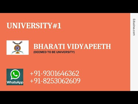 Step # 2: Application to Bharti Vidyapeeth - Study Online Scholarship 2022