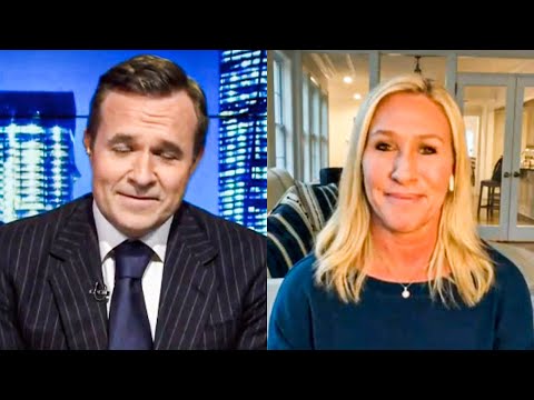 Newsmax Anchor Falls In Love with Marjorie Taylor Green During Interview