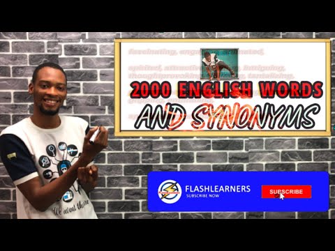 2000 Hot English Words And Synonyms
