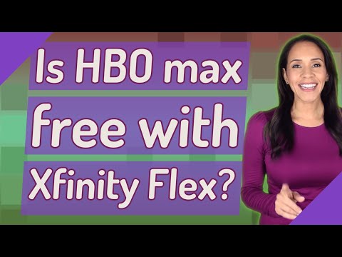 Is HBO max free with Xfinity Flex?