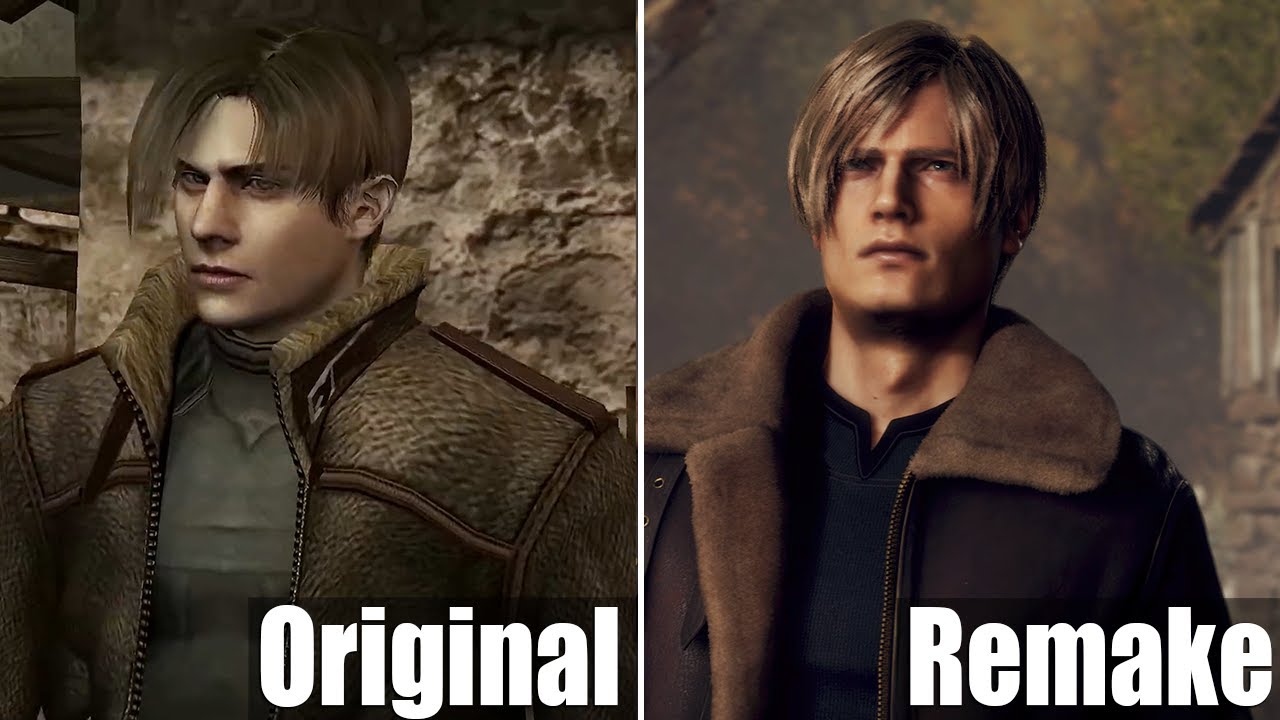 Resident Evil 4 Original vs. Remake side by side Comparison (PS2 vs. PS5)