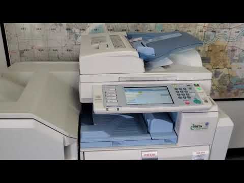 Ricoh Aficio MP C5000 2nd video