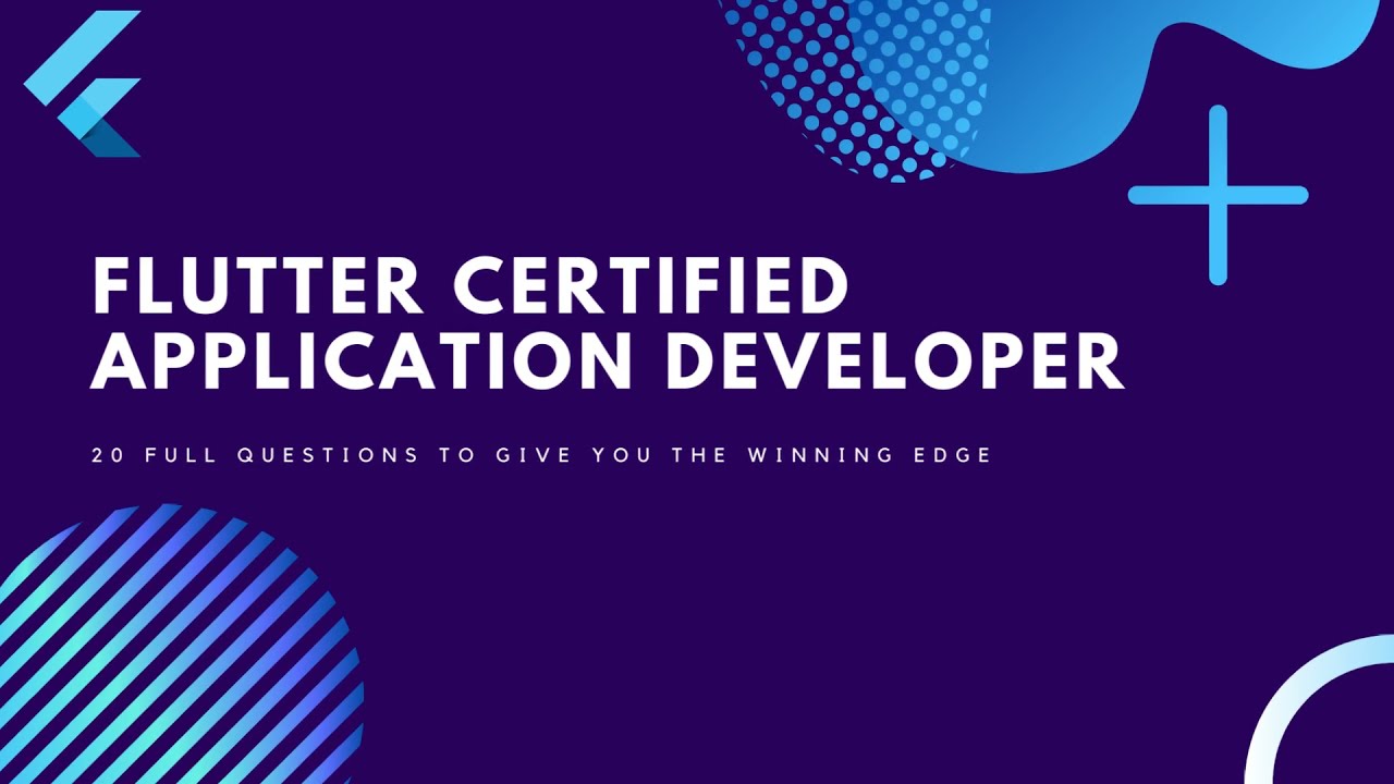 Practice Exams | Flutter Certified Application Developer