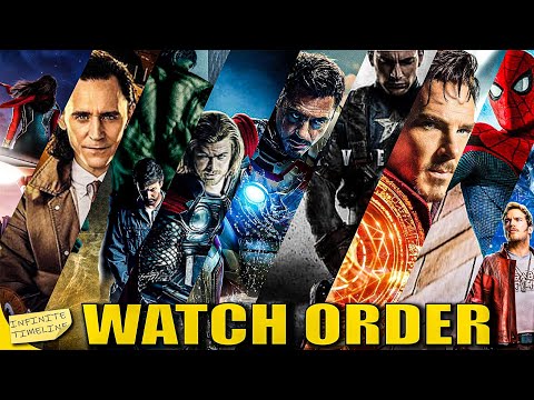 MCU Movies & Series Watch Order || Marvel Movies Release Order || Infinite Timeline