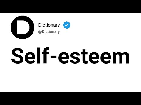 Self-esteem Meaning In English