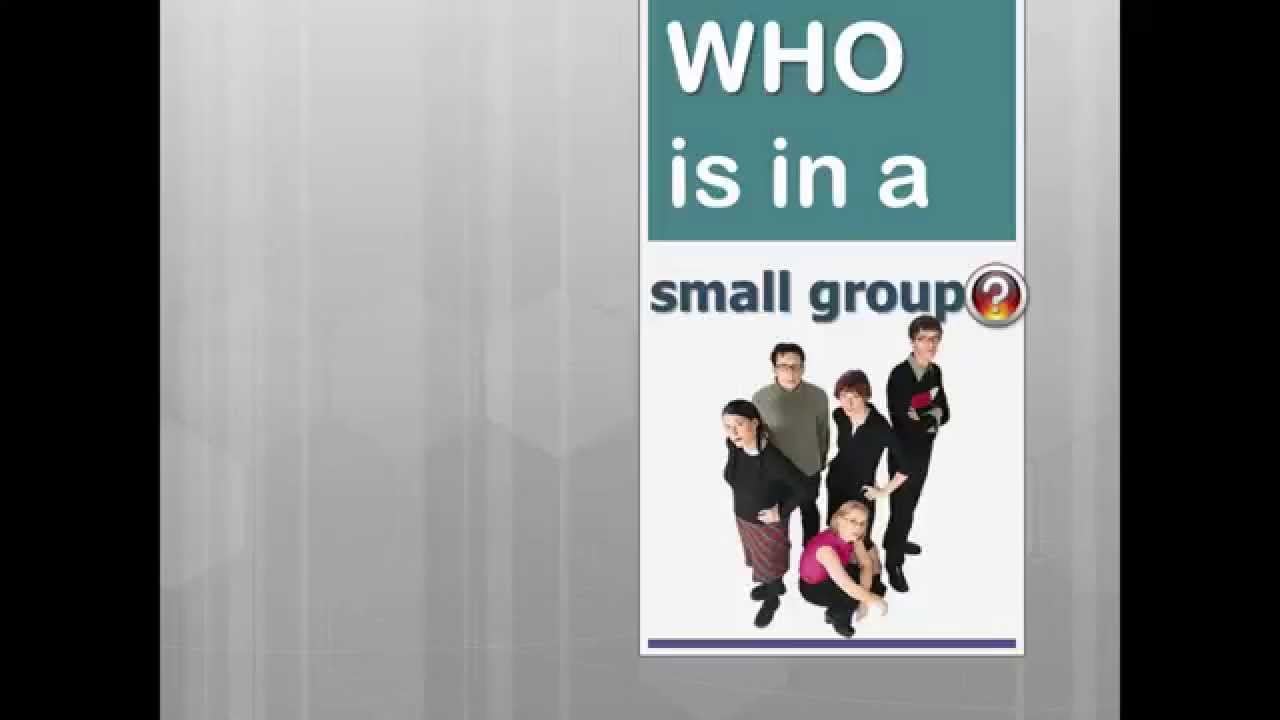 Small Group Roles: Basics