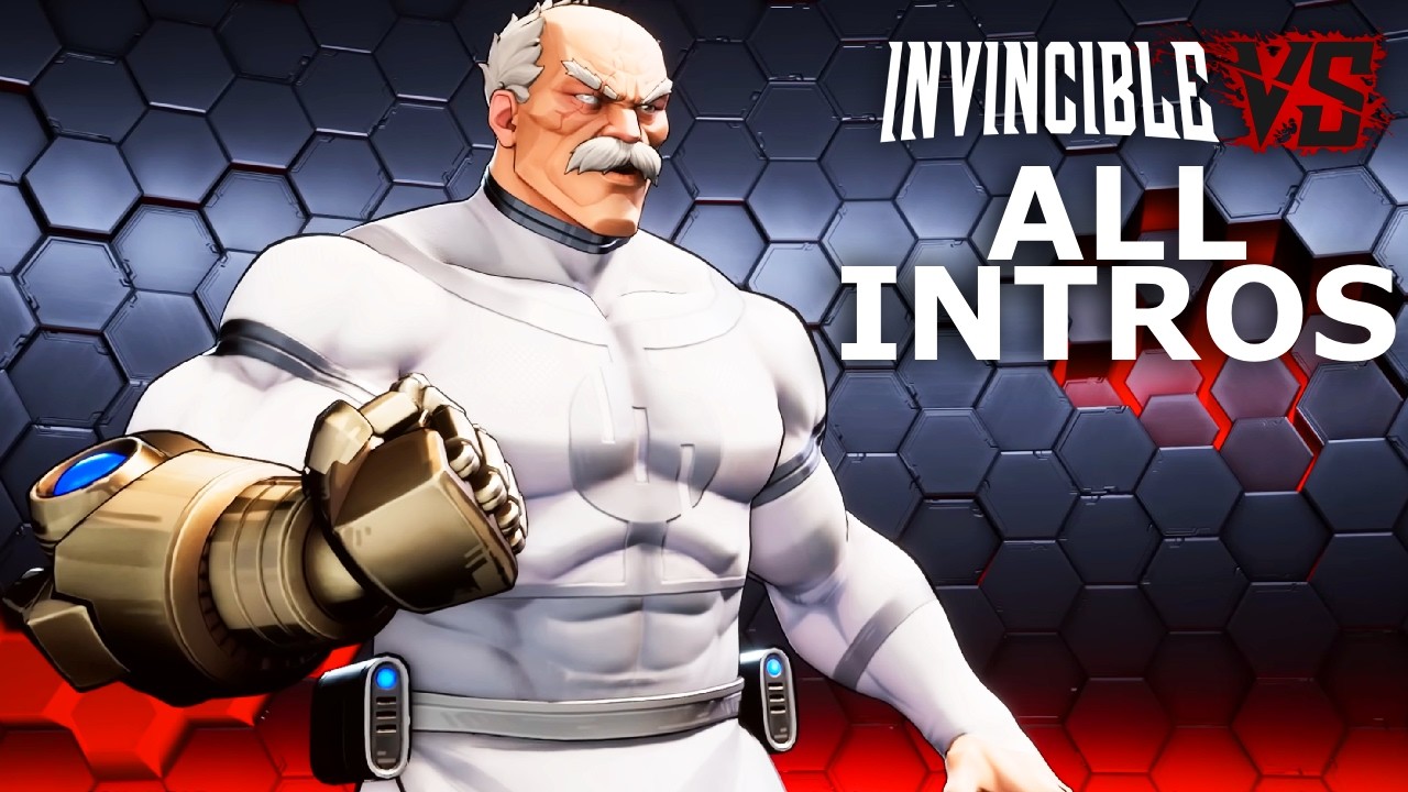 INVINCIBLE VS Conquest All Intros Dialogue (Character Banter) 4K Ultra HD