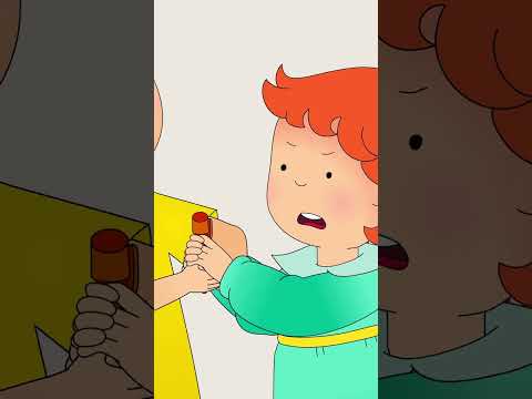 Caillou Fights with Rosie π₯ #shorts