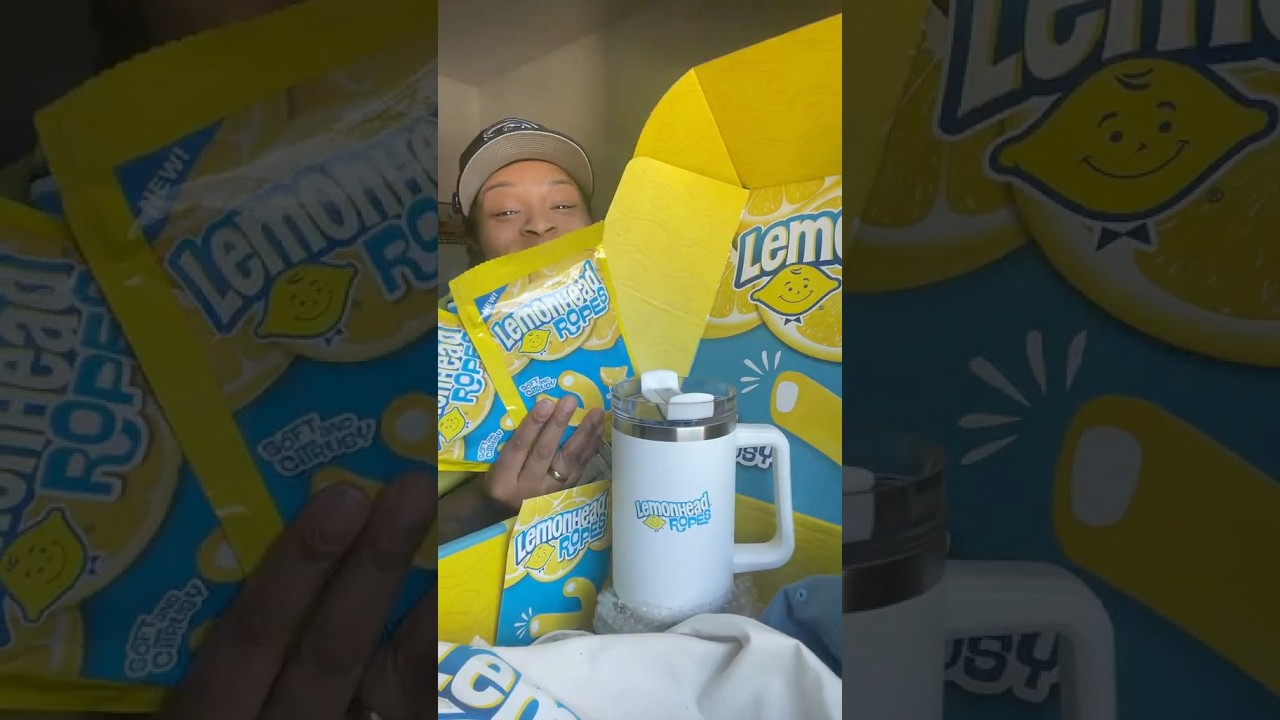 What’s Inside This Giant Lemonhead Box? | Lemonhead Ropes PR Unboxing