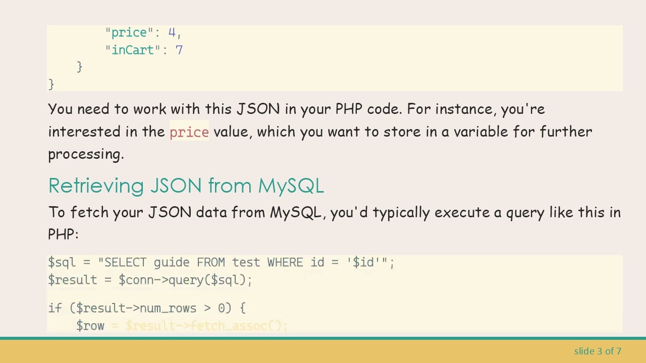 How to Convert JSON from MySQL to PHP and Extract Values Efficiently
