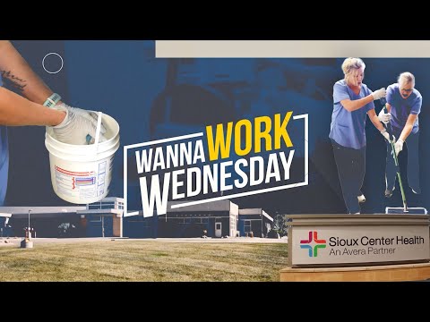 Wanna Work Wednesday - Sioux Center Health: Environmental Services