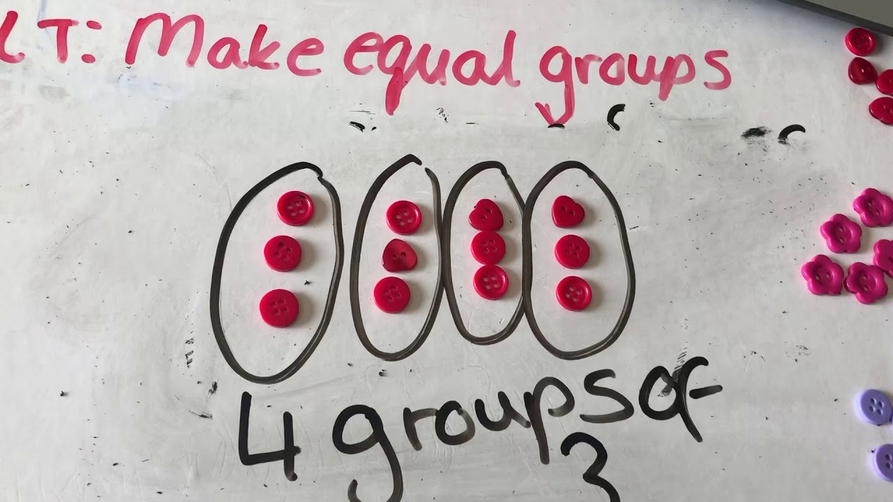 Year 1 - making equal groups (grouping)
