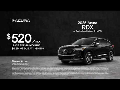 Acura RDX 05/25/2025 5546306
