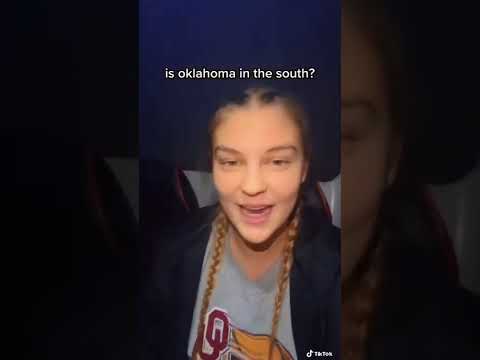 Is Oklahoma a Southern state? #geography #education