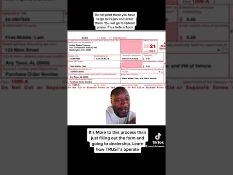 Fill out a 1099 A properly