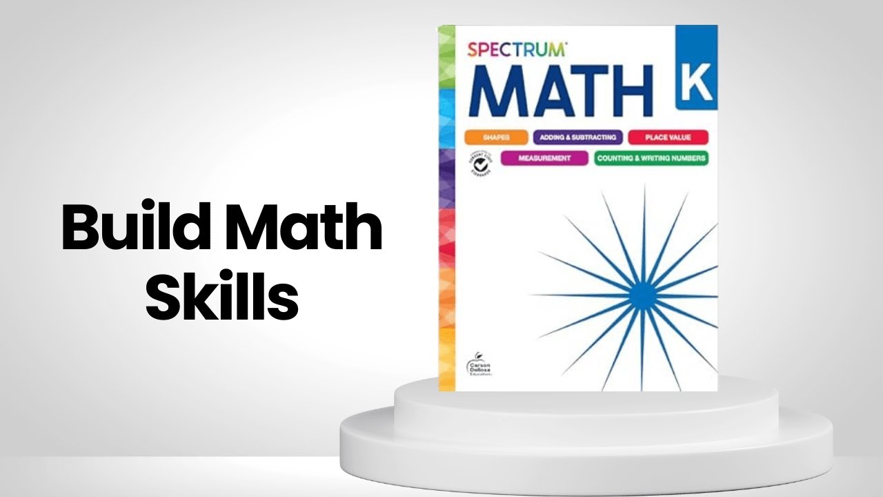Math Made Fun | Spectrum Kindergarten Workbook Review