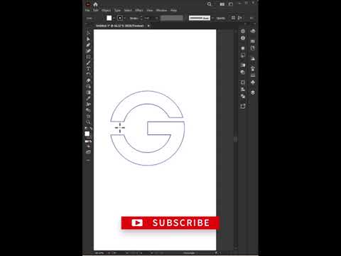 Creating a Professional Wrench Logo Design with the Letter G #shorttutorials #shorts