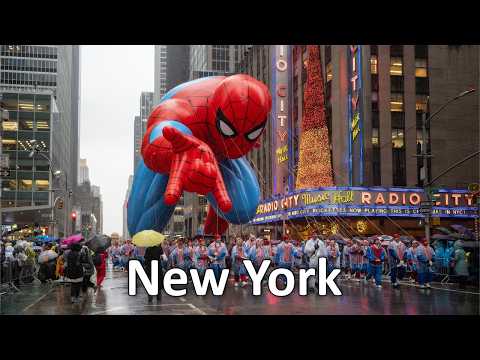 2024 Macy's Thanksgiving Day Parade in New York City Full Video | 4k π·π¦ππ» Best Balloons