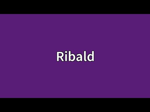 Ribald Meaning