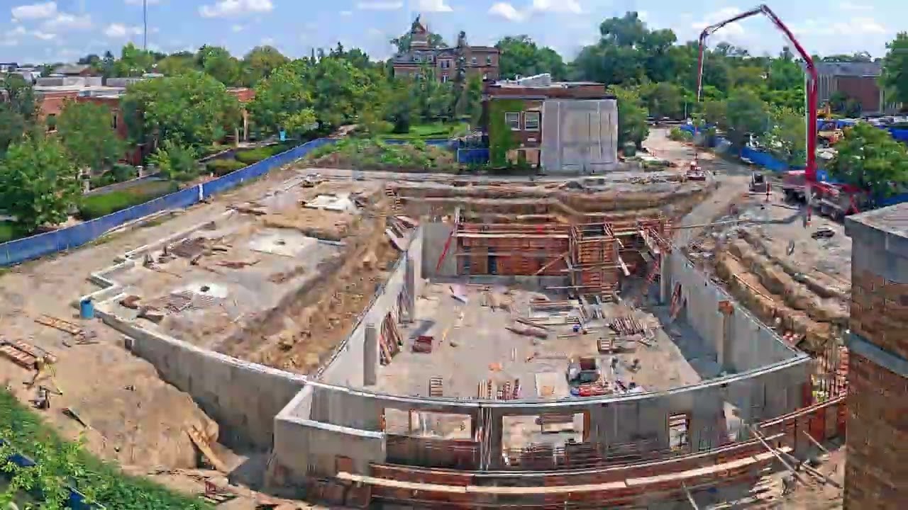 Momentum | Elmhurst University Health Sciences Building Site Timelapse