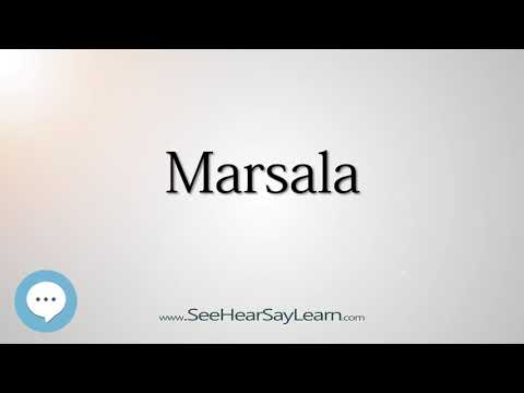 Marsala (How to Pronounce Cities of the World)๐ฌโญ๐โ