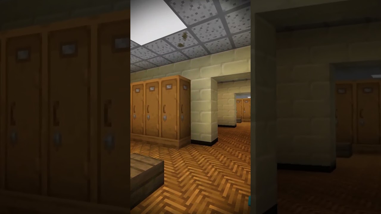 🏫The Backrooms - The Level Update🏫Visiting the academy at 3AM! 2nd May!#short #backrooms  #minecraft