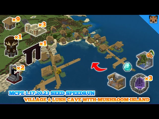 5 best mushroom island seeds in Minecraft 1.17.1 version