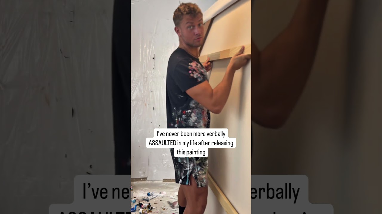 Trump collected my painting! #trump