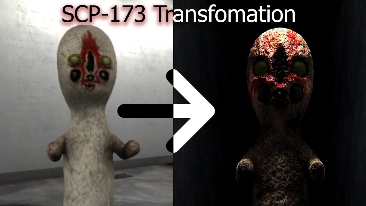 SCP-173 become high resolution | Fan CGI | Wallpapers