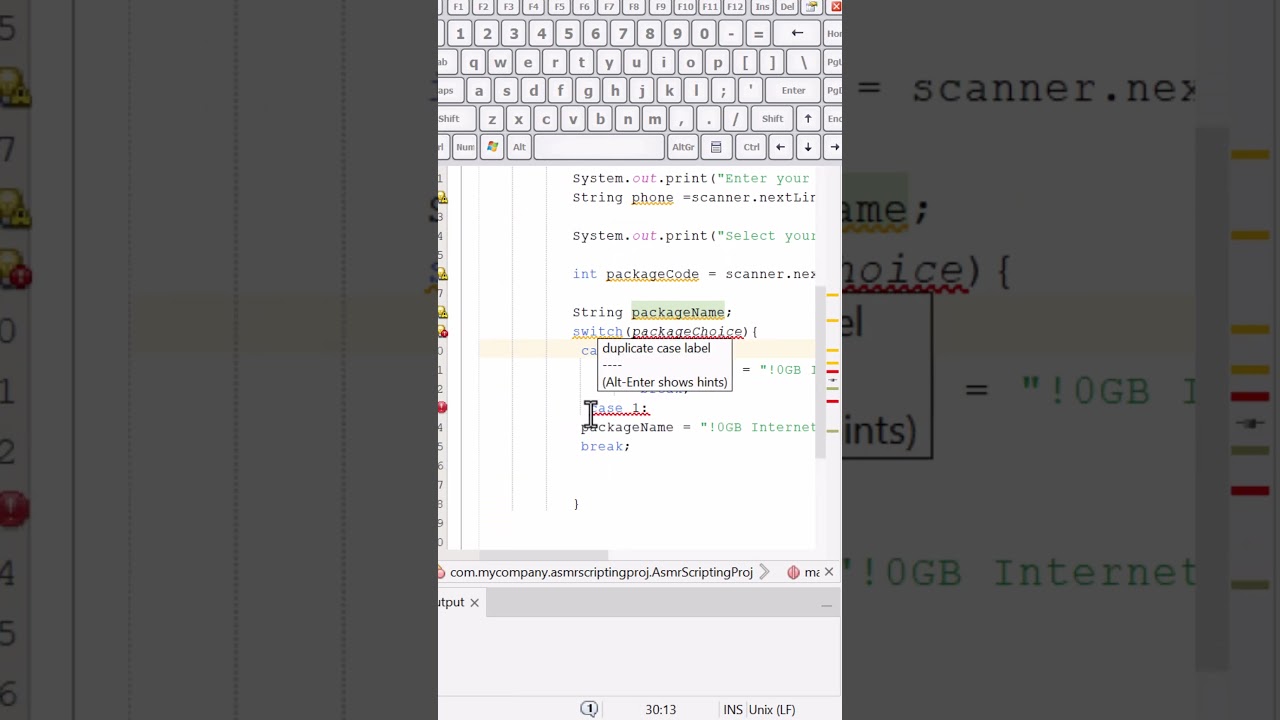 Java Console App: Simple SIM Package Activation Tutorial #java #consoleapp #console #asmr