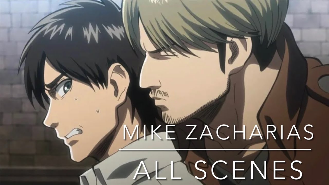 Mike Zacharias All Scenes | Attack on Titan