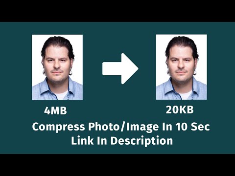 Compress JPEG Image To 20kb Without Loss Quality