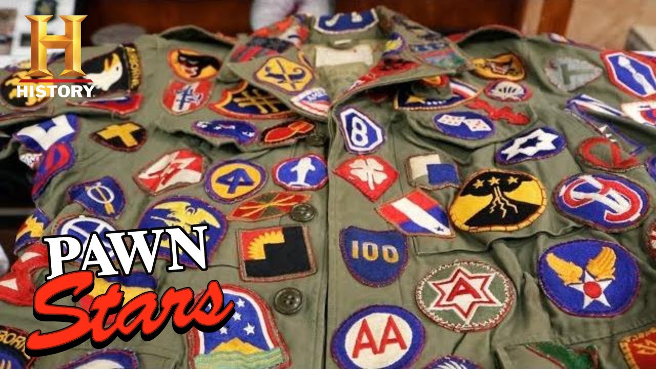 RARE WWII PATCHES SKYROCKET IN PRICE (Season 17) | Pawn Stars