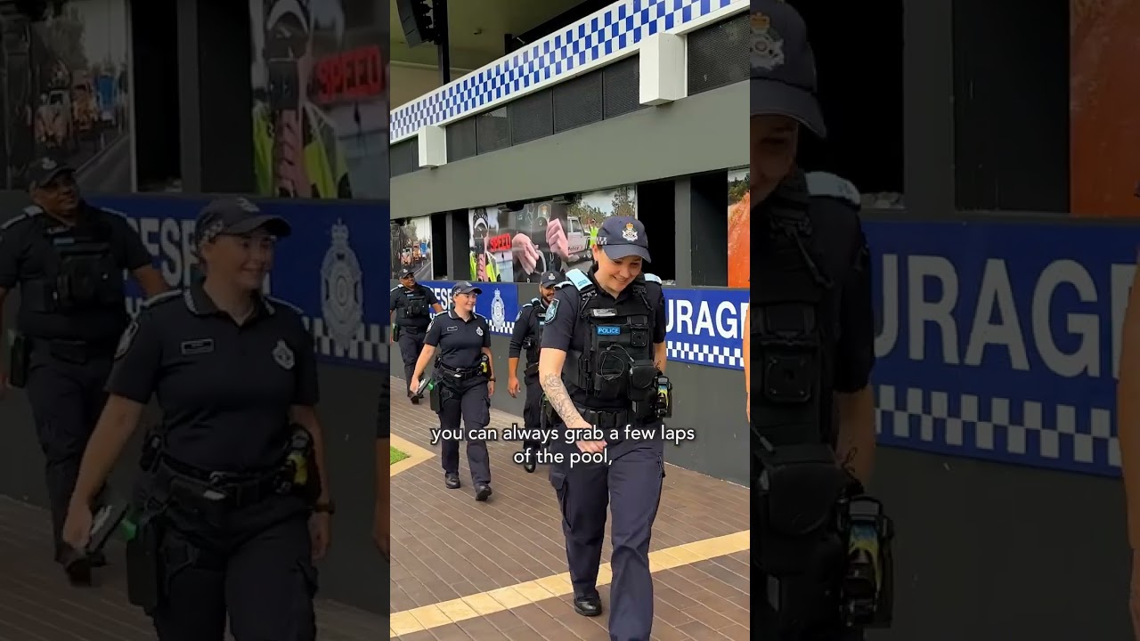 Day in the life of a police recruit at Queensland Police Service Academy in Brisbane. #qps #career