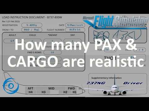 Taking your realism to the next level: How many PASSENGERS and CARGO to take? | Real 737 Pilot