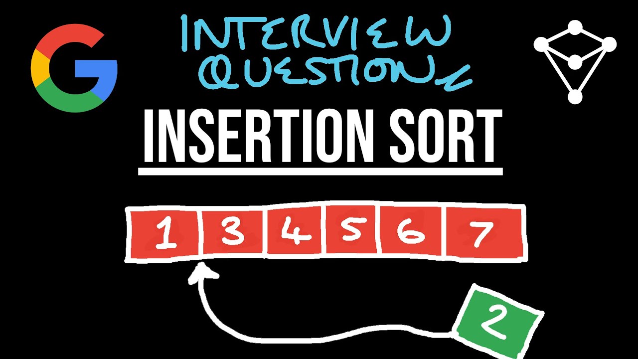 Insertion Sort - Coding Interview Question - JavaScript