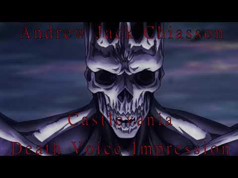 Death Castlevania Character Voice By Andrew Jack Chiasson
