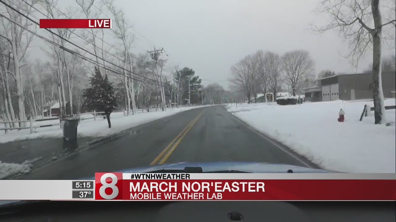 Mobile Weather Lab: Road conditions in Niantic