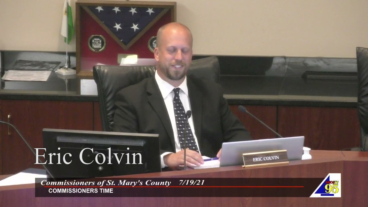 Commissioners Time 7/20/21 - Colvin