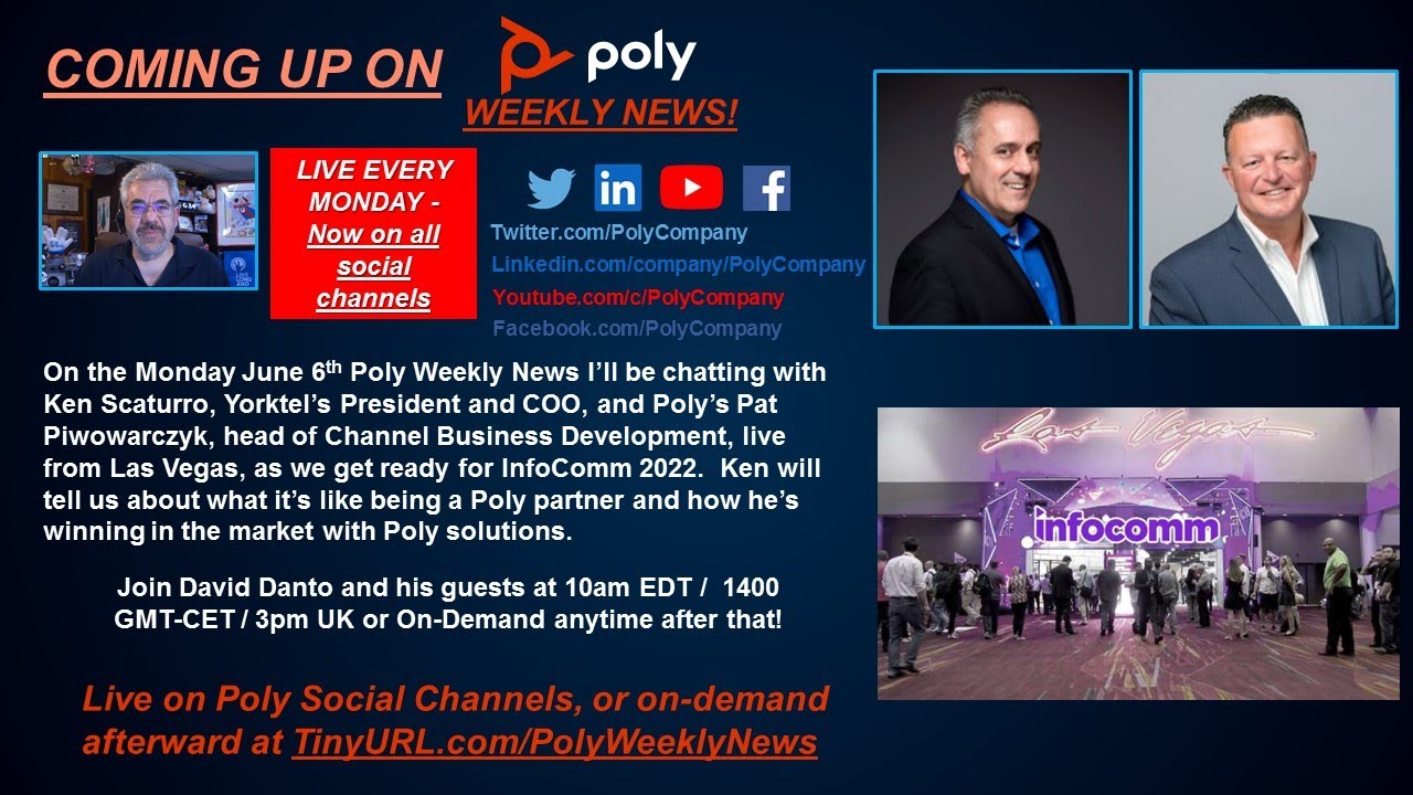 Poly Weekly News June 6 - Yorktel & Poly's Partner Program