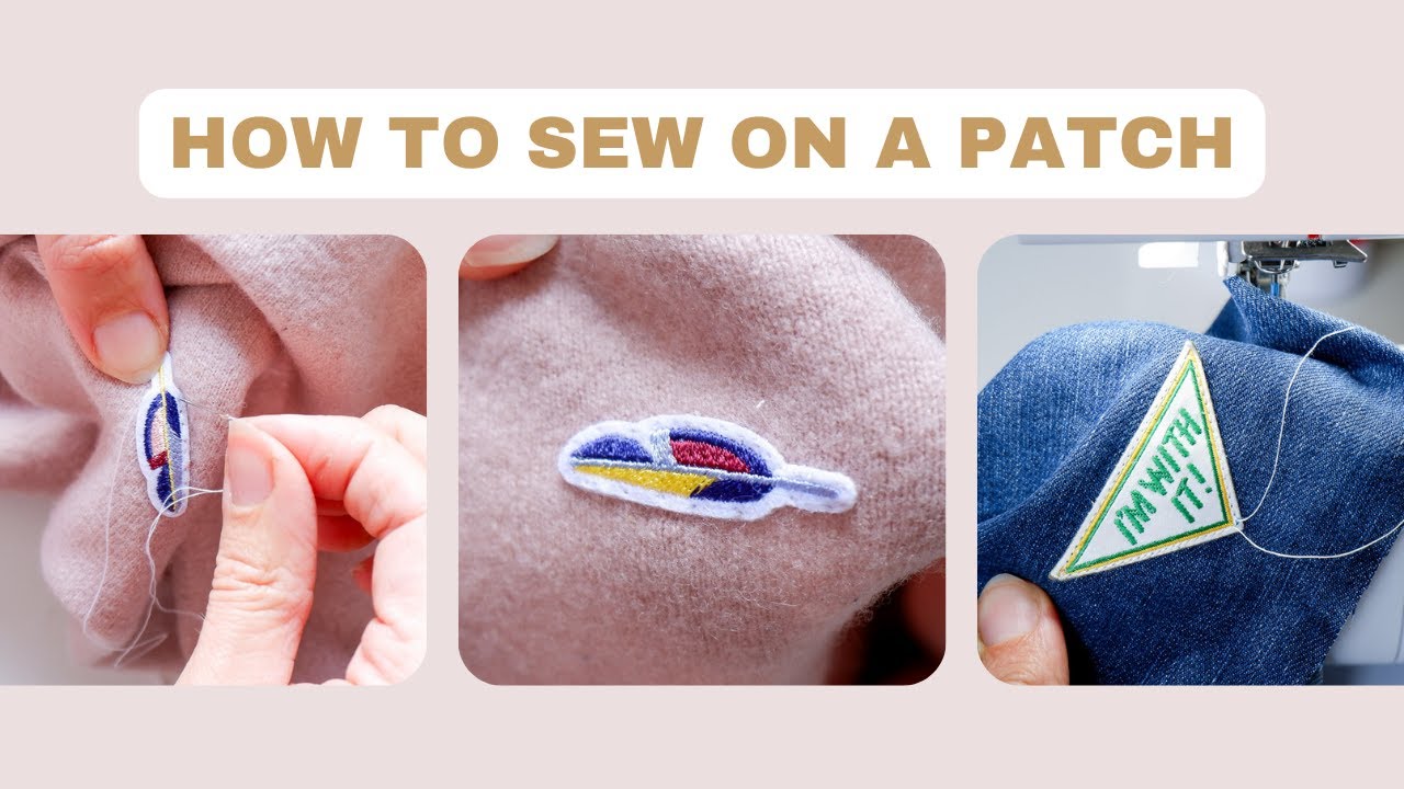 How to Sew on a Patch