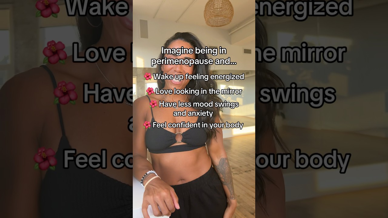 Learn how to THRIVE in perimenopause #perimenopauseweightloss #perimenopause #fatlossforwomen