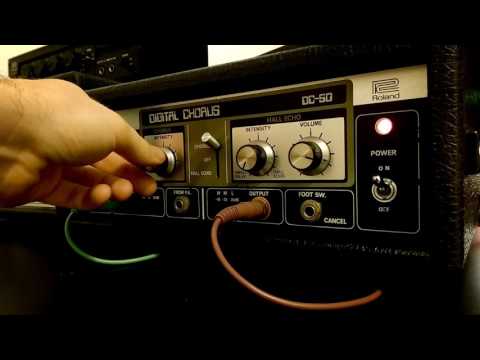 Roland DC-50 Chorus/Echo 70s Black | Reverb