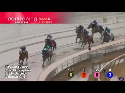 Marion Grace wins Maiden PARX Jan 23