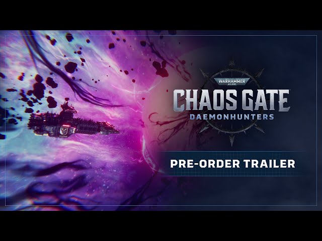 New Warhammer 40,000 Chaos Gate - Daemonhunters trailer shows off all ...
