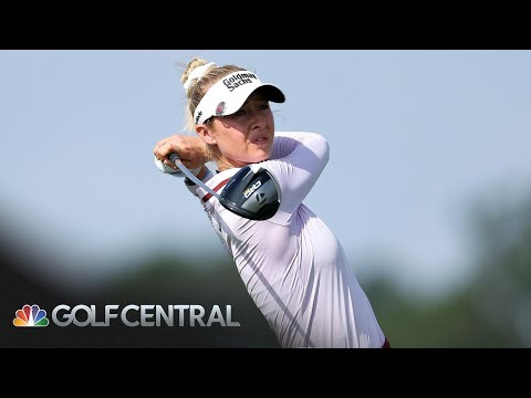 Nelly Korda likes KPMG Women's PGA Championship position after Round 1 | Golf Central | Golf Channel