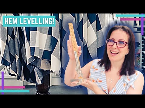How To Level A Hem? Whats The Best Method? LASERS? Chalk Marker? String? Let's Find Out....