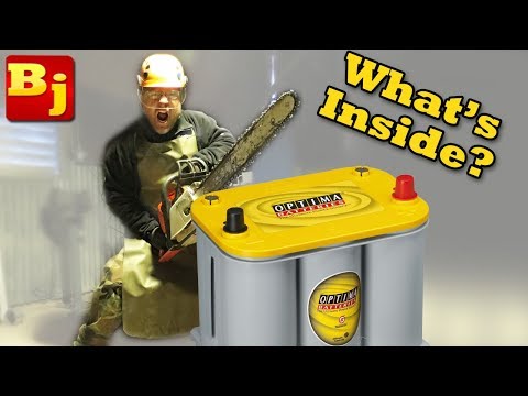 What's Inside an Optima Battery??? AGM Battery's Dirty Little Secrets!