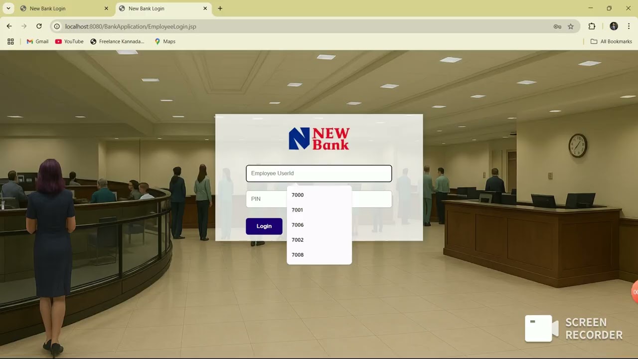 Banking Management System in Java | JSP, Servlets, MySQL | Full Project Demo