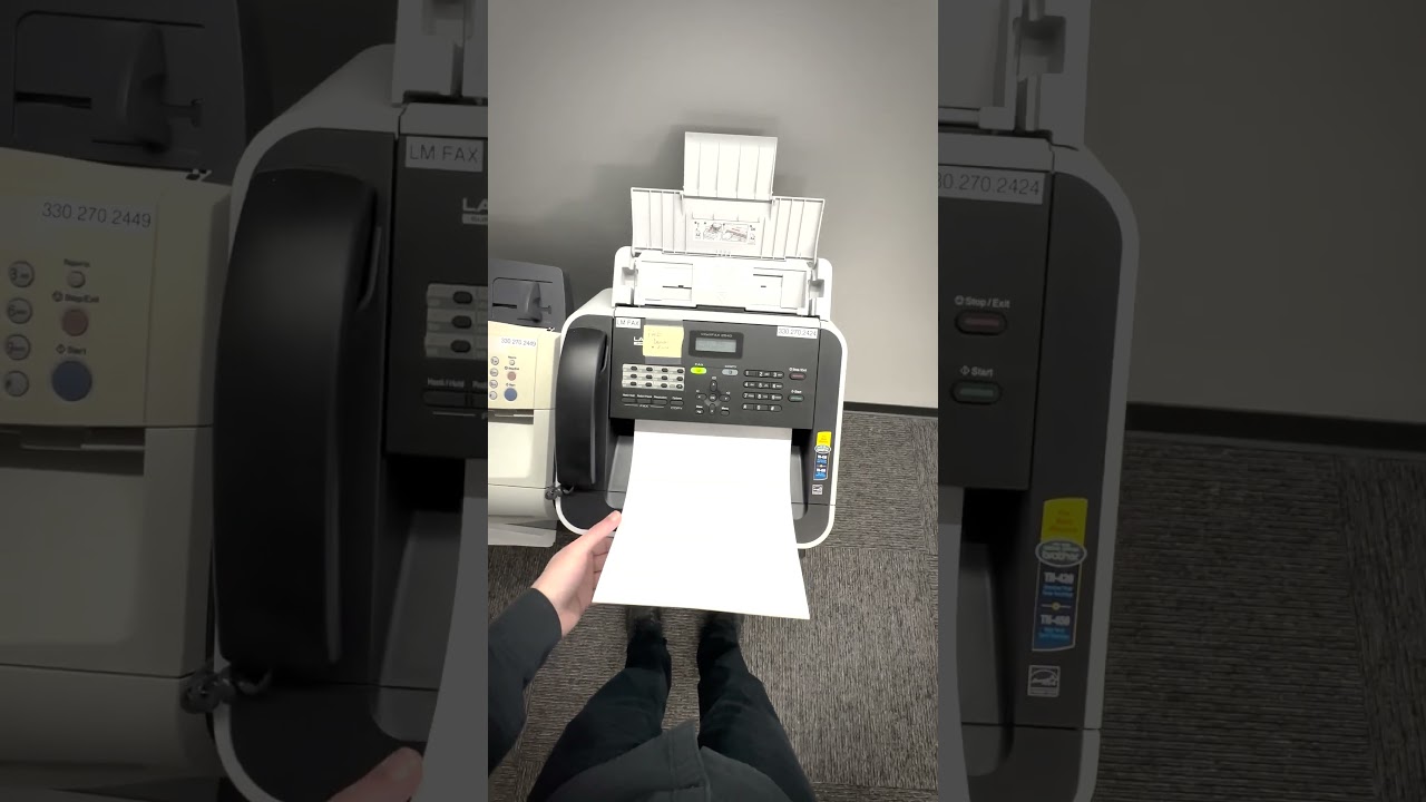 How To Fax In 2024. #fax #faxmachine #retrotech